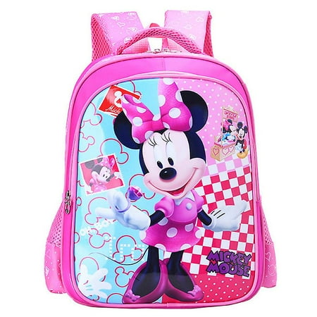 Kids Cartoon Character Backpack Kindergarten School Bag Rucksack ...