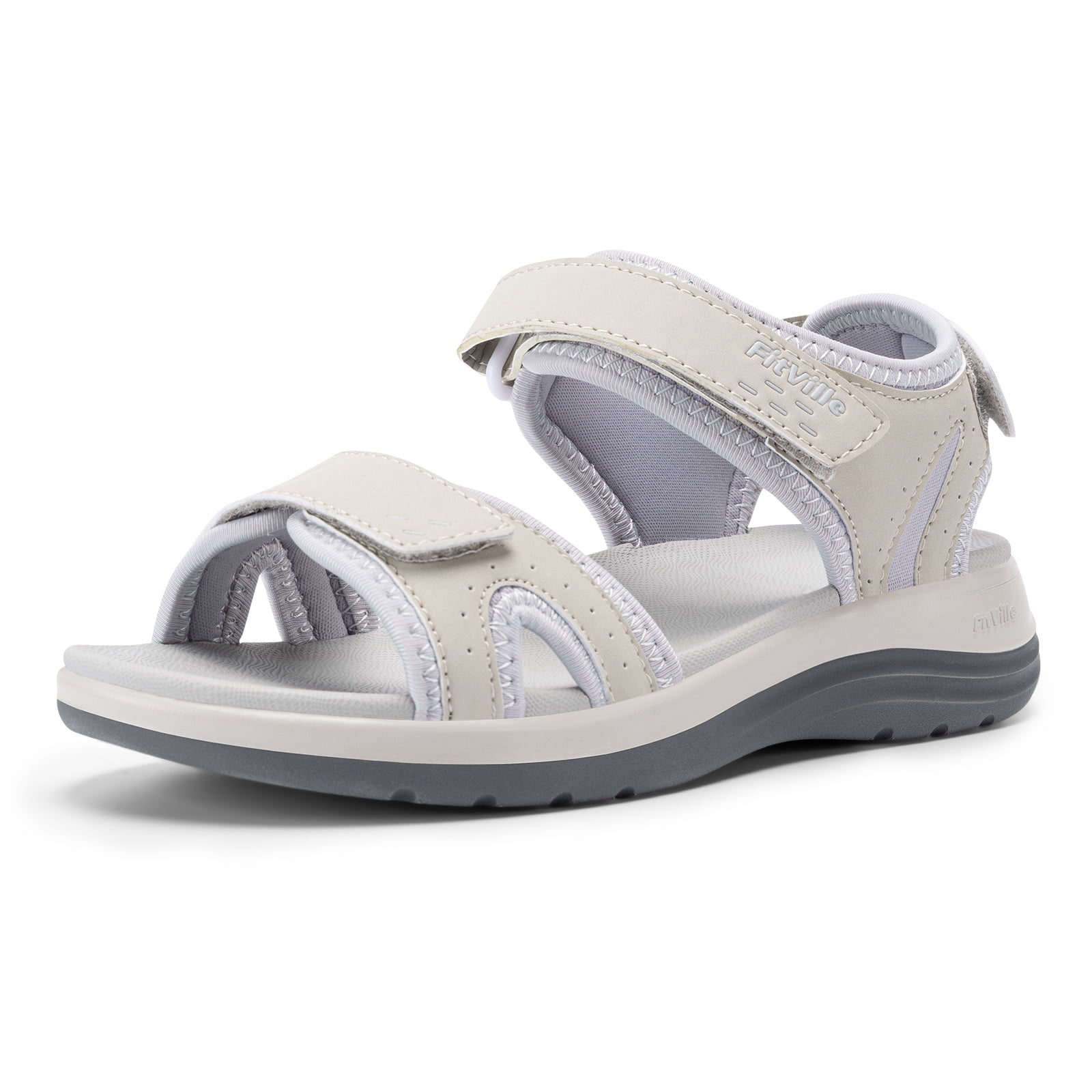 Click here for Fitville Womens Wide Arch Support Sandals Adjustab... prices