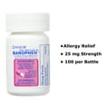 Major Banophen Diphenhydramine MiniTabs, 25 mg, 100 Count HSA/FSA ...