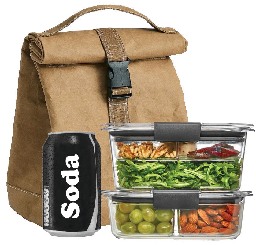 OMH Organize My Home Eco Friendly Reusable Roll Down Lunch Tote Bag ...