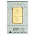 1 oz PAMP Suisse Lady of Justice Gold Bar .9999 Fine (in Assay ...