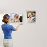 5x7 Sliver Picture Frames Set of 7, Multi 5 by 7 Photo Frame for Wall ...