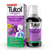 Tukol Naturals Adult Cough Syrup with Elderberry, Ivy Leaf, Vitamins C ...