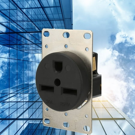 Power Socket, Conductivity Less Interference 3 Pin Outlet For ...