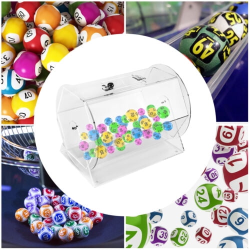 Medium Acrylic Raffle Drum Professional Raffle Ticket Spinning Drum ...
