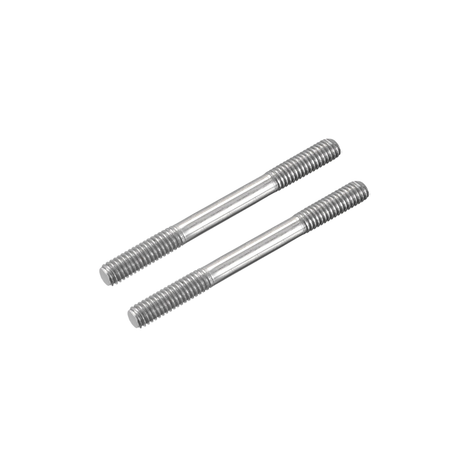 M3x25mm 304 Stainless Steel Push Rod Double End Threaded Rod for DIY ...