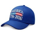 250th Anniversary USA 1776-2026 Lady Liberty American Flag Background ...