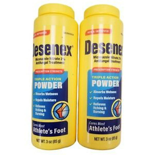 Desenex Antifungal Powder Miconazole 2% 3oz ( 2 PACK ) - Walmart.com