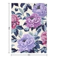 Chilfamy Flowers Leaves Pattern Soft Flannel Throw Blanket, Lightweight ...