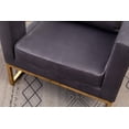 Accent Chairs Lenola Contemporary Upholstered Accent Arm Chair, Gray ...
