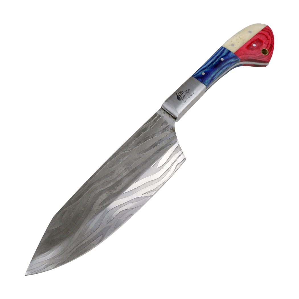 TheBoneEdge 11' Kitchen Chef Knife Full Tang Stainless Steel Hand Made ...