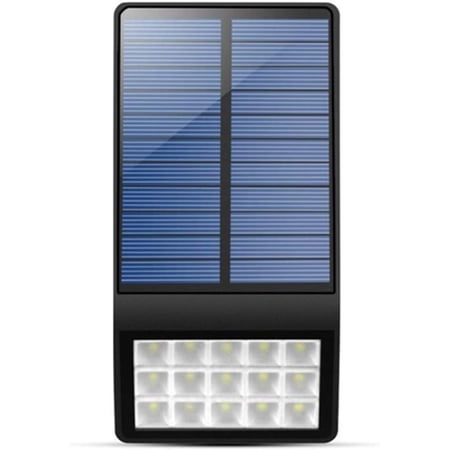 SZYOUMY Solar Lights Outdoor 15 LED Radar Sensor Solar Powered Lights ...
