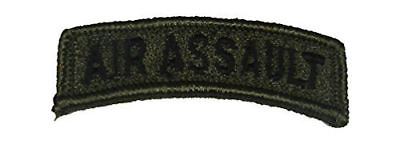 US ARMY AIR ASSAULT TOP ROCKER TAB PATCH OD GREEN VTOL DOPE ON A ROPE ...