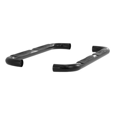 Westin 23-2115 E-Series 3 Round Nerf Step Bars - Black Finish Fits ...