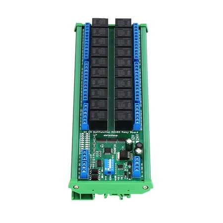 Relay Control Module, 20 Channel Relay Board Hardware Reset RS485 TVS ...