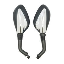 RedCap 8mm Rear View Mirrors Set for Gy6 Vespa Peace Roketa Taotao ...