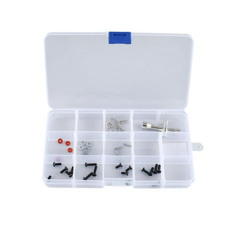 2021 New 15 Slots Cells Portable Tool Box Electronic Parts Screw Beads ...