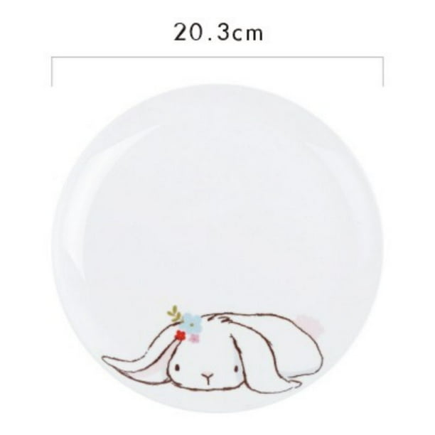 Rabbit Dinner Plates