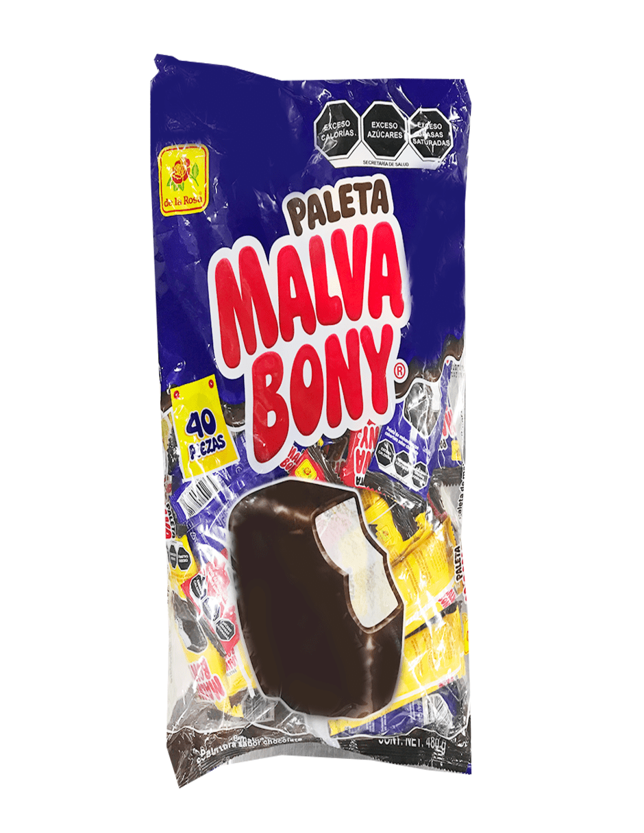Pack de 16 Paleta Malva Bony La Rosa 16/40PZ La Rosa Pack de 16 Paleta ...