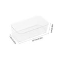 Drawer Organizer Set, Plastic Compartment Boxes for Desk, Cabinet, and ...