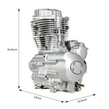 250cc 4-Stroke Engine Motor, 5-Speed Manual Transmission For ATV Dirt ...