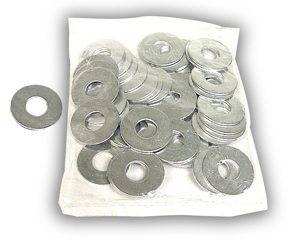 National Artcraft Flat Steel 1 Inch Round Washer With 7/16 Inch Dia ...