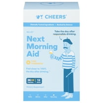 Cheers Relief: Post-Drinking Supplement, 1000mg Ginger & 500mg Willow ...