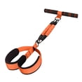 awjaisca Pedal Resistance Band with Handle Yoga Sit-up Exerciser Pull ...