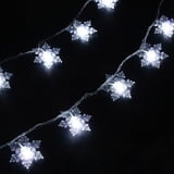 110 V Snowflake LED String Curtain Lights Christmas Wedding Party Decor ...