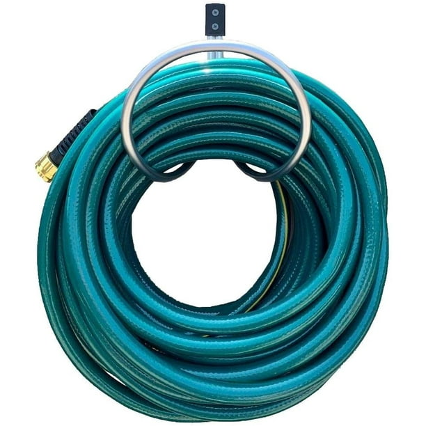 UpCaddy Hose Hanger Wall Mount Holds 25 to 125 feet of 3/4 inch Hose ...