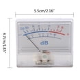 6V-12V Panel VU Meter Bulb Warm Back Light Recording Level Amp Sound ...
