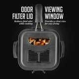OVENTE Electric Deep Fryer 1.5L, Adjustable Temperature, Viewing Window ...