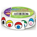 Creativity Street® Wiggle Eyes Stickers on a Roll, Multicolor, 2 Packs ...