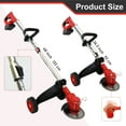 Baokaler Grass Trimmer Cordless Electric Weed Eaters Weed Trimmer, 6 ...