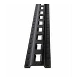 (2 Pack) 5 Ft Bolt-On Vertical E Track Rail - Black Powder Coated E ...