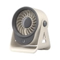 WYBXZ Plug and Play Gray Desktop Fan USB Powered No Battery Needed 3 ...