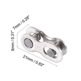 8 Pair 9 Speed Master Chain Link Connectors Bicycle Bike Reusable Speed ...