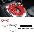 Car Interior For 370Z Carbon Fiber Central Console Gear Shifter Panel ...
