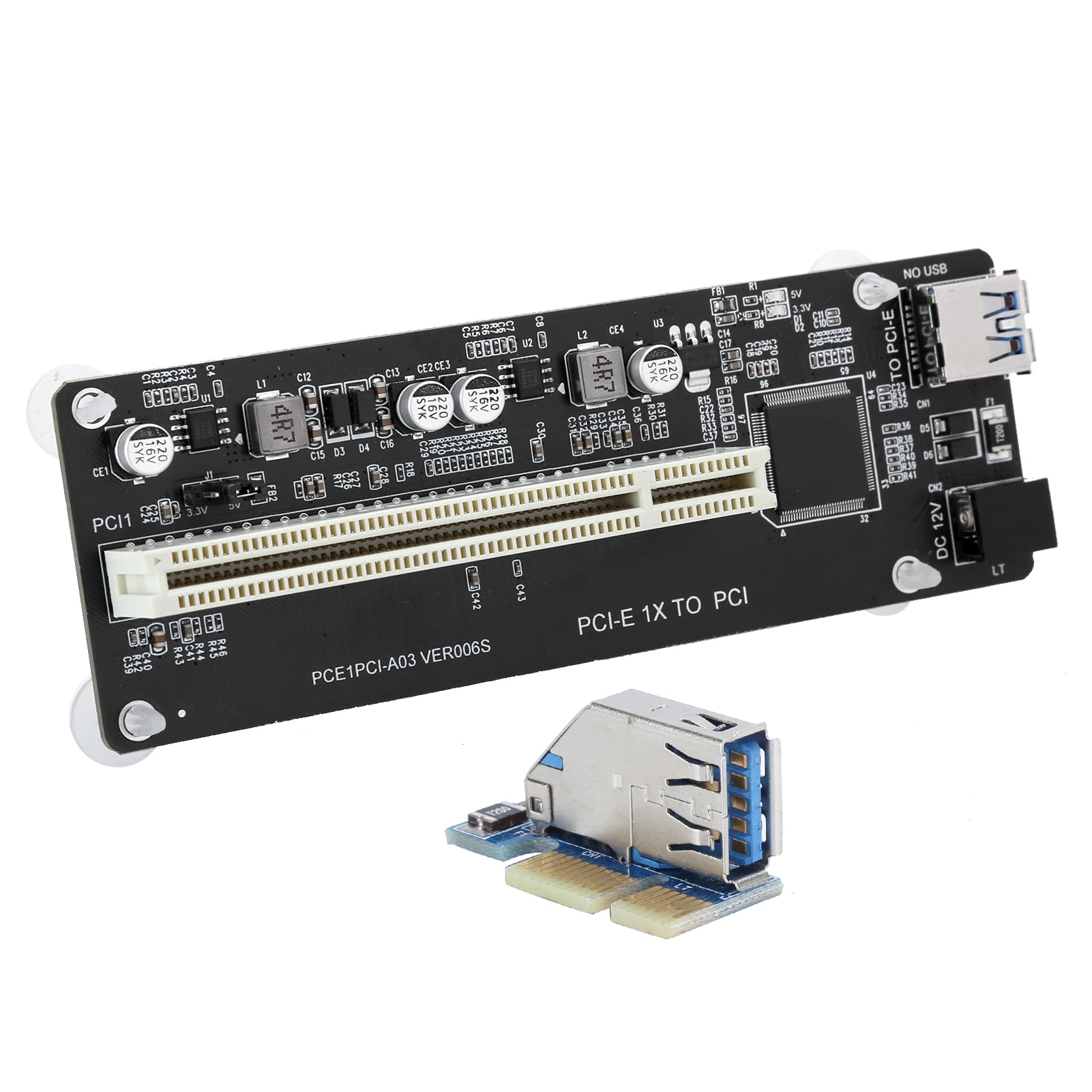 Pcie To Dual Pci Adapter Card Pcie To Dual Pci Riser Card Pcie To Dual ...