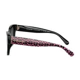 Coach HC 8379U Plastic Womens Butterfly Polarized Sunglasses Black 54mm ...
