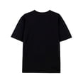 Black Graphic T-Shirt For Men, Loose Fit Crew Neck Casual Gaming Tee ...