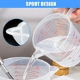 2 Pack Measuring Cup Set, Includes 250Ml (1-Cup), and 500Ml (2-Cup ...