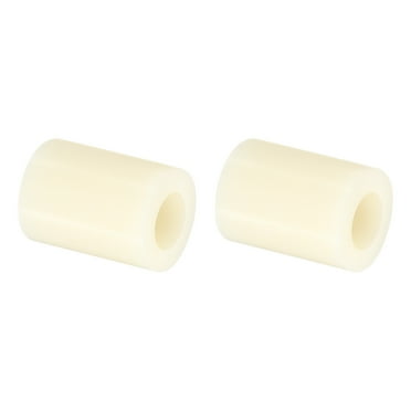 Uxcell Round Spacer Washer Set, 200 Pack Nylon 2,5,8,10,12mm Length for ...