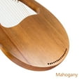 Miumaeov 16 Strings Aklot Lyre Harp String Instrument Mahogany Body With Tuning Key String ...