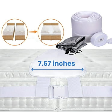 CZL Upgraded Bed Bridge Twin to King Converter Kit, 12" Wide Mattress Connector, Bed Bridge ...