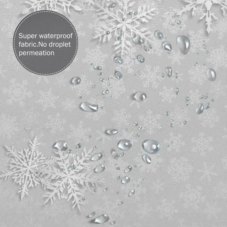 Silver Snowflake Background