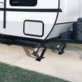 5000 lb Heavy Duty 24" RV Trailer Stabilizer Leveling Scissor Jacks w ...
