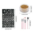 2024 New Clearance Christmas Glitter Tattoo Set New Glitter Tattoo Kit