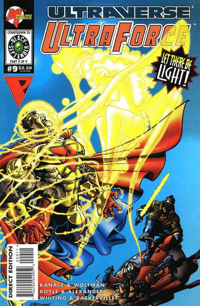 UltraForce (Vol. 1) #9 VF ; Malibu Comic Book - Walmart.com
