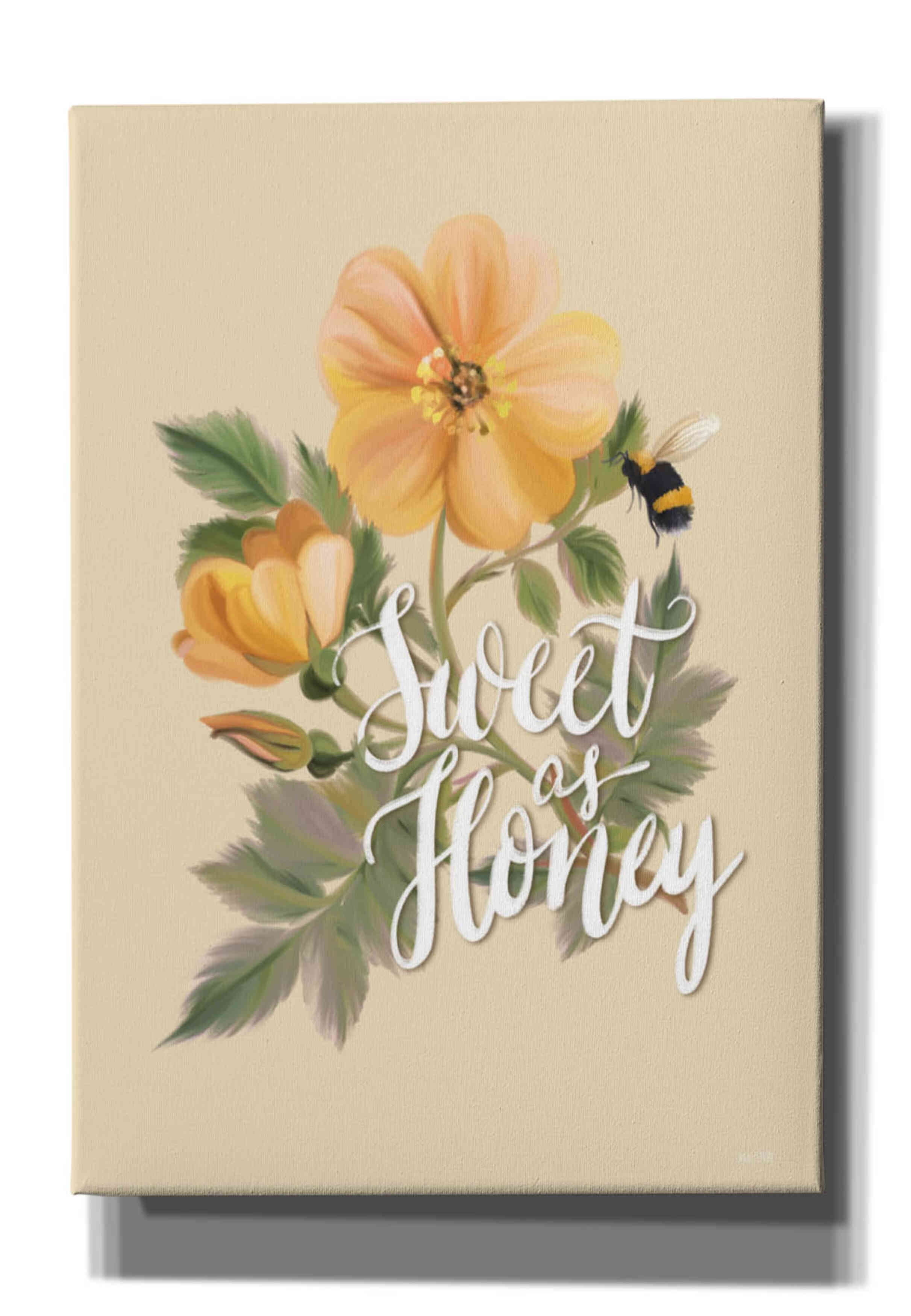 Epic Graffiti 'Sweet as Honey ' by House Fenway, Giclee Canvas Wall Art ...